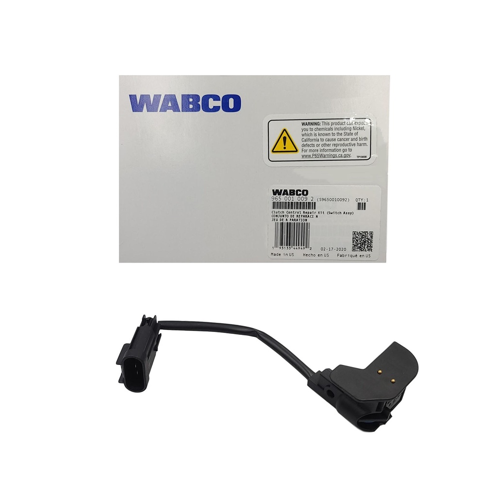 MERITOR WABCO AIR SYSTEM CLUTCH CONTROL SWITCH - S9650010092 | KAHGO ...